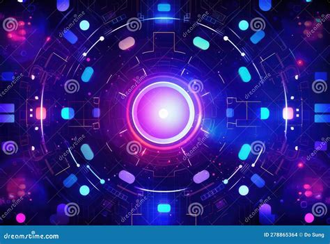 Beautiful Digital Background Stock Illustration Illustration Of Technology Environment 278865364