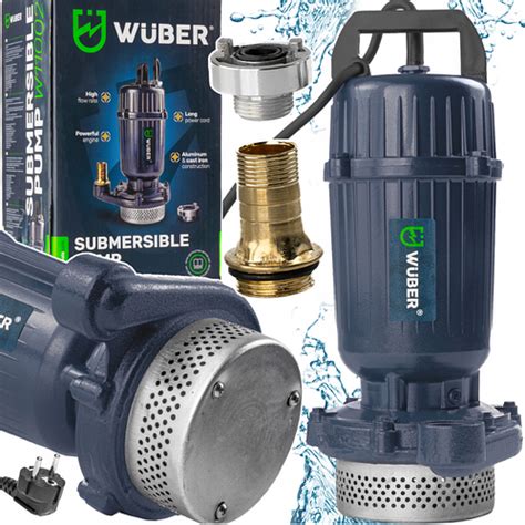 Дренажный насос для грязной и чистой воды Wuber 2100Вт 15000л/ч W11002 ...