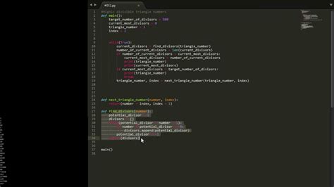 Python Beginner Tutorial Series Using Project Euler 12 Highly