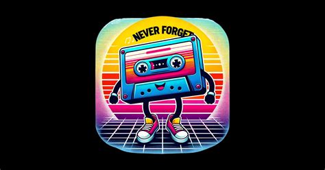 Retro Groove Never Forget Cassette Humor Retrocassettehumor