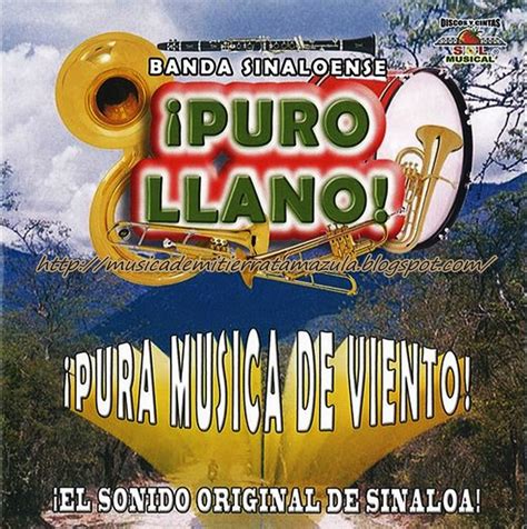 Musica De Mi Tierra Tamazula Banda Sinaloense Puro Llano Pura Musica