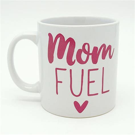 Mom Fuel Coffee Mug In Pink Artofit