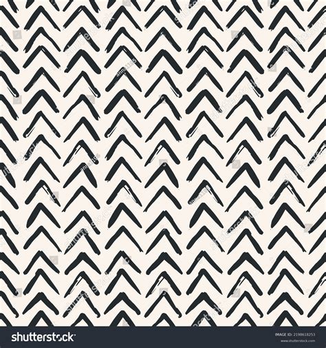 Aesthetic Contemporary Printable Seamless Pattern Abstract Stock Vector