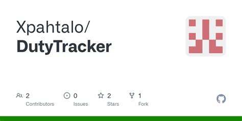 GitHub Xpahtalo DutyTracker