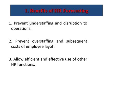 Techniques For Forecasting Human Resources Pptx