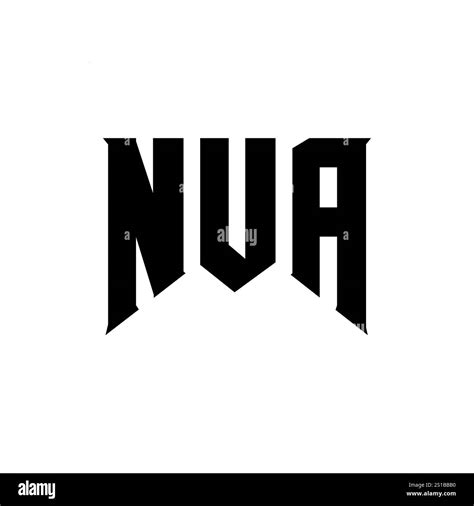 Nua Letter Logo Design For Technology Company Nua Logo Design Black