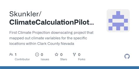 Github Skunkler Climatecalculationpilotstudy First Climate Projection Downscaling Project