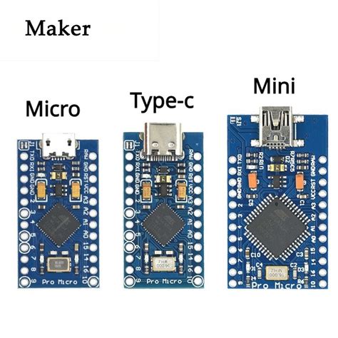 type c micro usb atmega32u4 module 5v 16mhz board for arduino