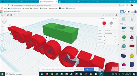learning tinkercad tutorial video 2 youtube