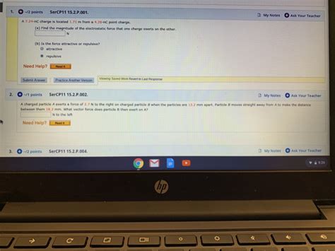 Solved 1 12 Points Sercp11 15 2 P 001 My Notes Ask Your