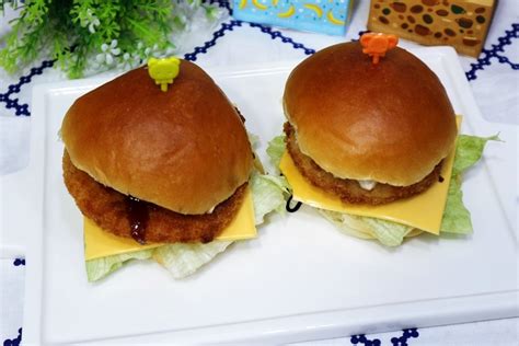 새우버거 미니버거 만들기