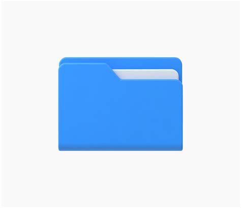3d Realistic Data Folder Icon Vector Illustration 12175638 Vector Art At Vecteezy