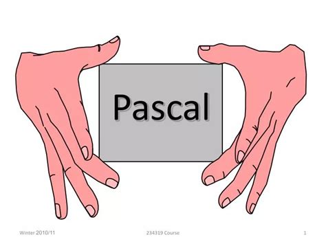Ppt Pascal Powerpoint Presentation Free Download Id4860545
