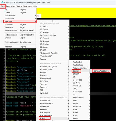 Software Für Livestream Mit Einem Eps32 Modul Page 3 Deutsch
