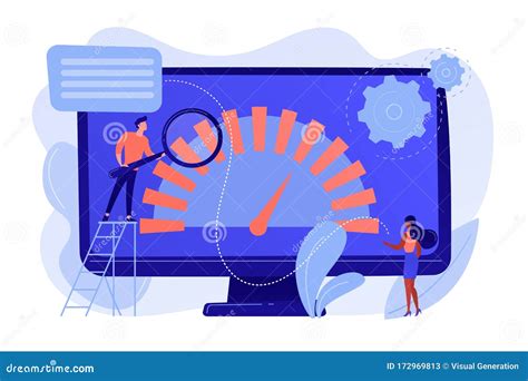 Benchmark Testing Concept Vector Illustration Stock Vector Illustration Of Backdrop Metaphor