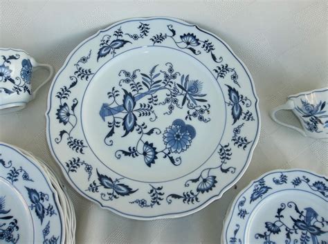 Blue Danube China Vintage 15 Piece Set Made In Japan Excellent