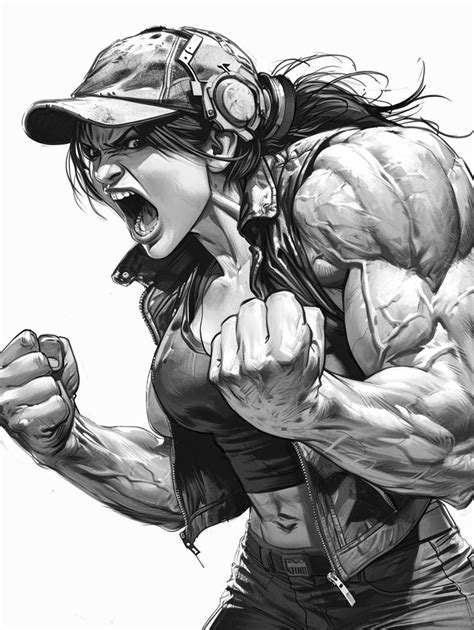 Angry Girl Brawler By Femalefist On Deviantart