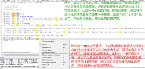 对 Ida 结构体操作的一些理解ida能提取结构吗 Csdn博客