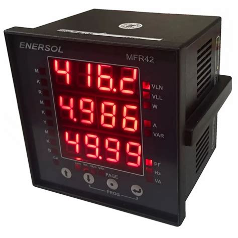 Enersol Multifunction Meter Mfr42 With Rs 485 Port 45 550vll At ₹ 4000