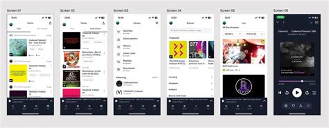 Wireframing Mixcloud App Ironhack Uxui Challenge 2 By Fabrizio