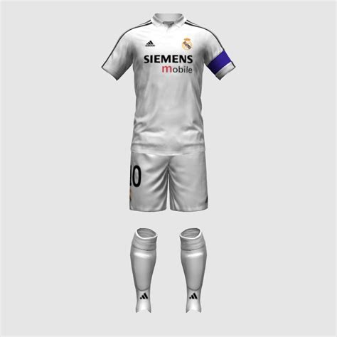 Real Madrid Galacticos 2002 03 Home FIFA Kit Creator Showcase