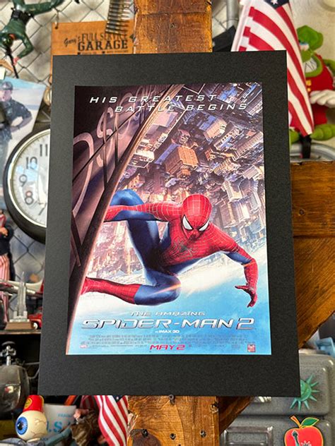 ハリウッドポスター 0069 映画「アメイジング・スパイダーマン2」劇場版ポスター アンドリュー・ガーフィールド B4サイズ ※専用フレーム