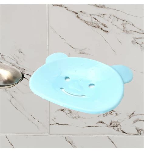 삭개오 캐릭터 곰 형상 비누받침대 지지대 거치대 오목 형상 11cm 티몬