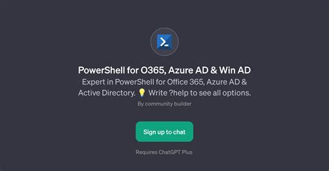 PowerShell For O Azure AD Win AD Powershell Optimization TAAFT