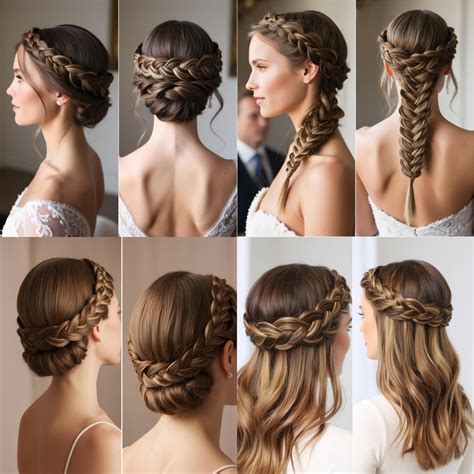 Romantic Braided Crown Hairstyles Effortless Elegance For Weddings And
