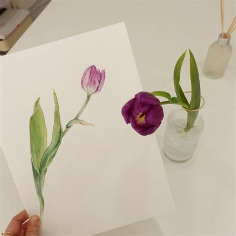 안산시 수채화로 만드는 아름다운 그린테리어 솜씨당