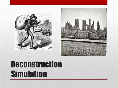 Ppt Reconstruction Simulation Powerpoint Presentation Free Download