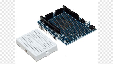 Microcontroller Breadboard Transistor Arduino Electronics Breadboard