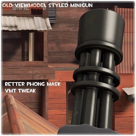 Old Viewmodel Style Minigun TF2 Skins Heavy Weapons Guy GAMEMODD
