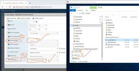 An Esxi Vm Fails To Detect External Hard Drive With USB 3 VMware VSphere