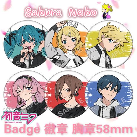 Hatsune Miku Hatsune Miku Hatsune Miku Vocaloid Anime Button Badge