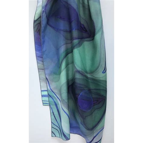 Silk Habotai Scarf Etsy