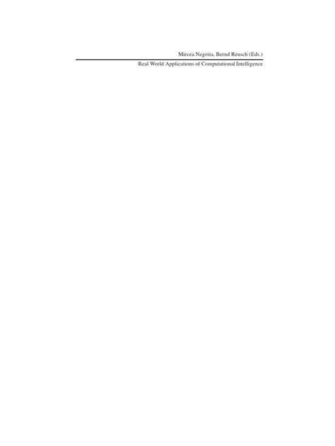 Real World Applications Of Computational Intelligence 2005 Pdf