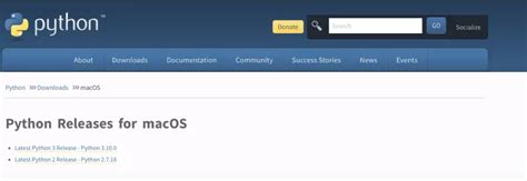 Installing Python 2 Using Brew Install Python