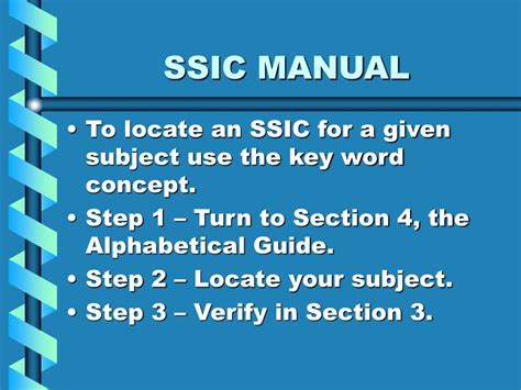 Ppt Standard Subject Identification Codes Manual Powerpoint