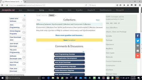 Difference Between Synchronized Collection And Concurrent Collection
