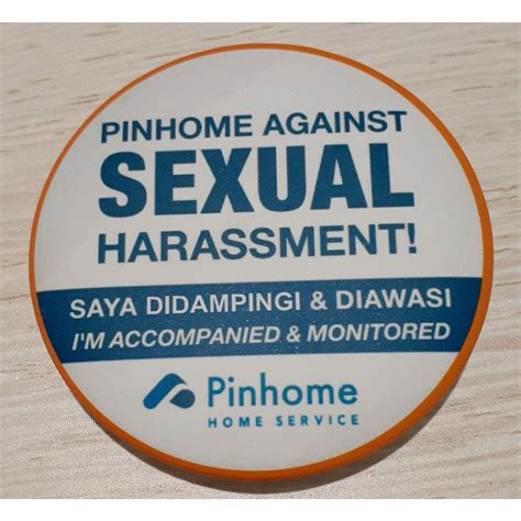 Jual Pin Pinhome Against Sexual Harassment Shopee Indonesia