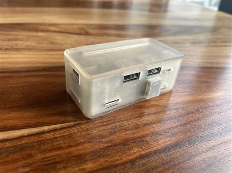 Rasberry Pi Zero W Waveshare Usb Hub Hat Casefree D File For Cults