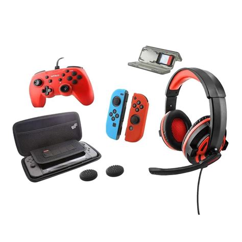 Kit De Accesorios Nyko Para Nintendo Switch Multicolor Walmart