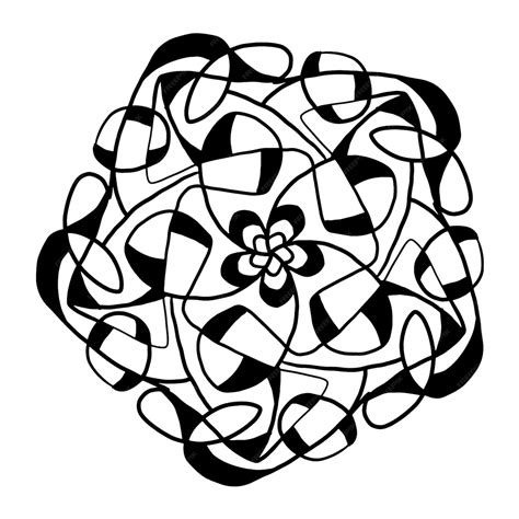 Colección De Patrones De Mandala Vectorial Vector Premium