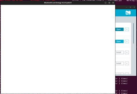 App Bluetooth Low Energy Crashes In NRF Connect For Desktop On Ubuntu 24 04 Nordic Q A