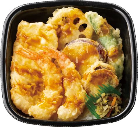 ほっともっと、3月13日「海鮮天丼」発売、エビ2尾･イカ･ホタテ･野菜3種の天丼、具材を玉子でとじた「海鮮天とじ丼」やエビとホタテが2倍の「上