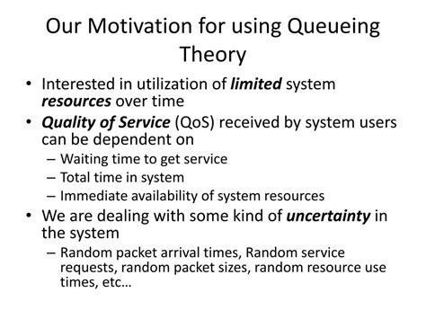Ppt Network Design And Optimization Queueing Theory Overview Powerpoint Presentation Id2284874