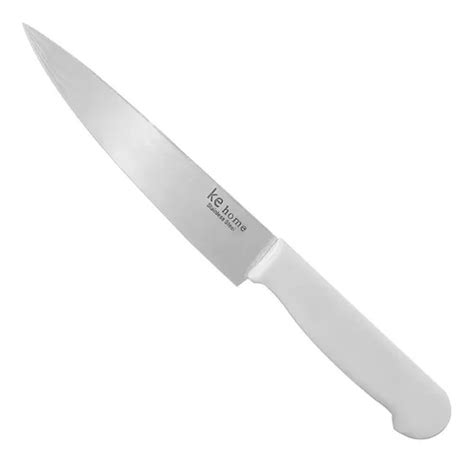 Faca Aço Inox Profissional Cabo Branco 8 Frutas E Legumes Mercadolivre