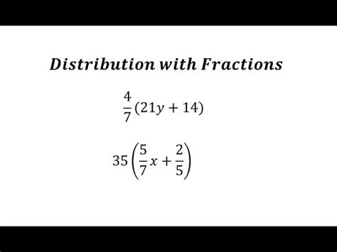 Distribution With Fractions Simplify Perfectly Worksheets Library