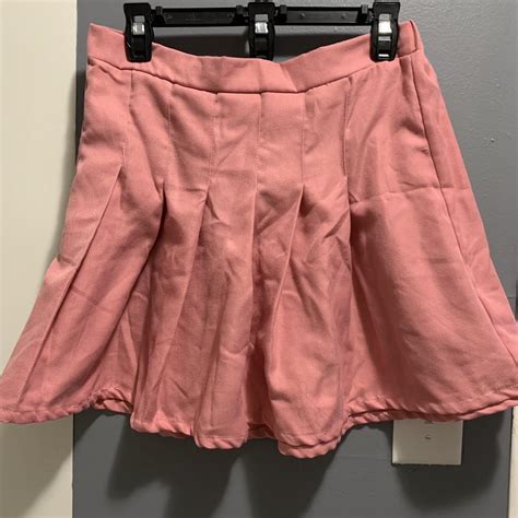 Pink Pleated Skirt Brand Charlotte Russe XL The Depop